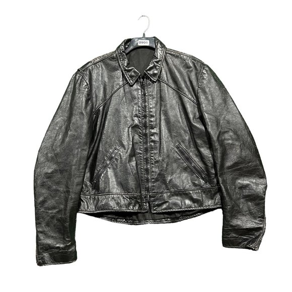 Brooks | Jackets & Coats | Vintage Brooks Leather Motorcycle Jacket ...